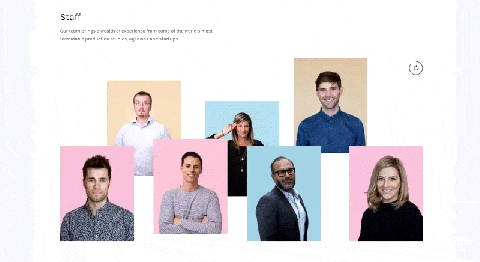 Our Team Page Design Inspiration