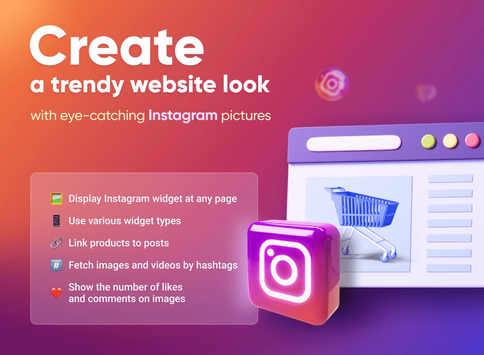 Magento 2 Instagram Feed Extension | Magento 2 Instagram Shop Integration Widget | Block Slider ...