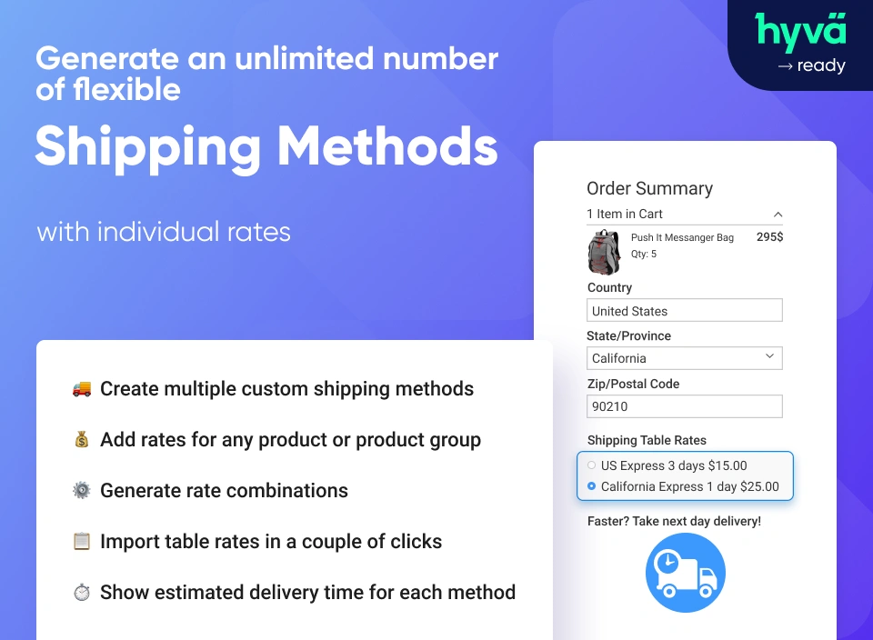 Magento 2 Shipping Table Rates Extension | Magento 2 Multiple Flat Rate ...