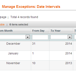 Magento Delivery Date And Time - Delivery Schedule Extension