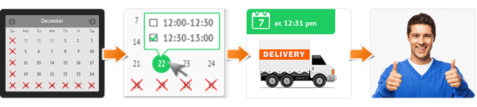 Magento Delivery Date And Time - Delivery Schedule Extension