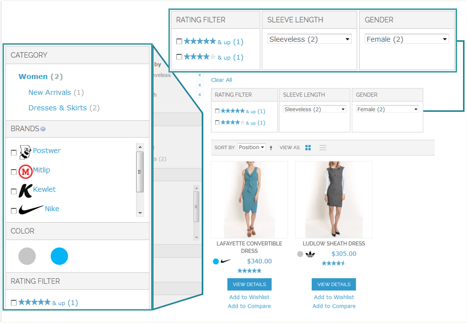 Magento Layered Navigation Extension | Improved Magento 1 Product Filter