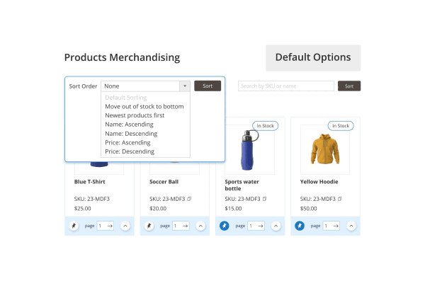 Magento Visual Merchandiser Extension | Page Builder by Amasty
